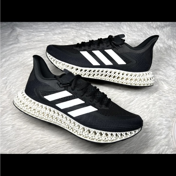 adidas | Shoes | Mens Size 8 New Adidas 4dfwd 2 M Gx9249 Black White ...